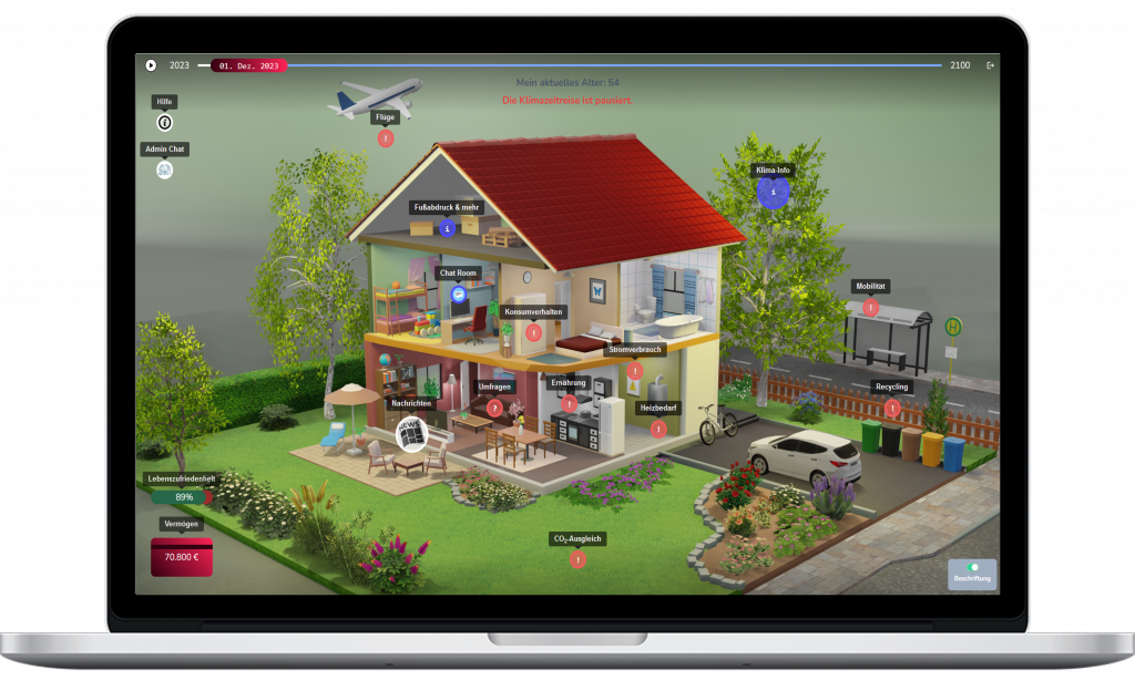 SCIARA – Climate Time Machine – Gemeinsam den Klimawandel verstehen